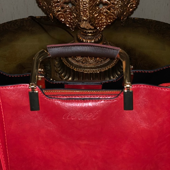 Asset | Bags | Assets Charlie Red Handbag | Poshmark